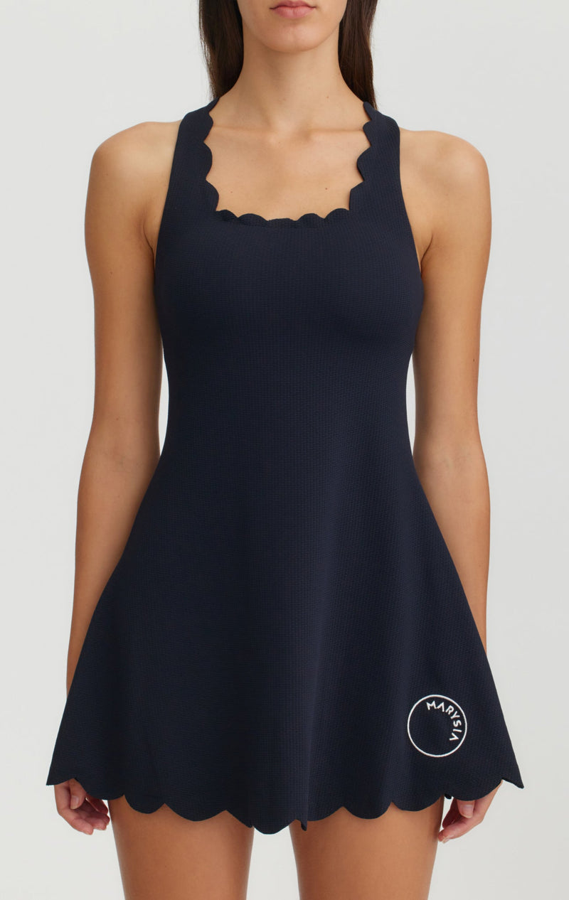 Serena Dress in Black – Marysia