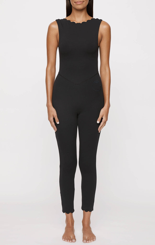 Maria Long Leg Onesie in Black – Marysia